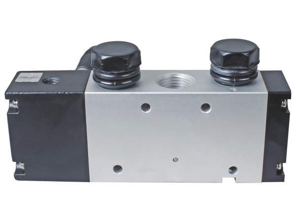 5/2 Hand Lever Valve Spring Return / Detent | Airmax Pneumatics