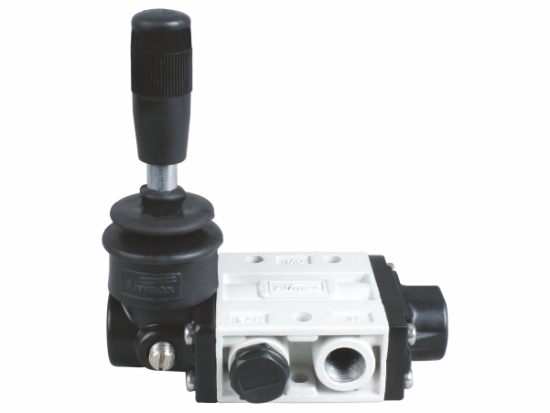 3/2 Way Hand Lever Valve - Airmax Pneumatics